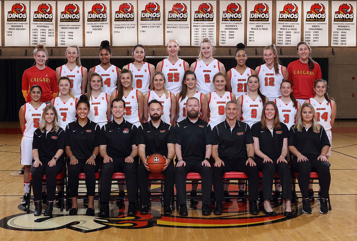 University of Calgary Women's Basketball Team